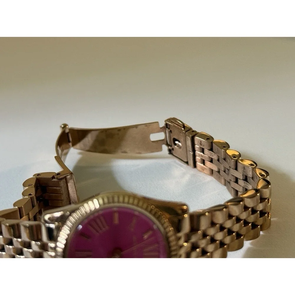Michael Kors | Accessories | Michael Kors Watch Mk3285 Petite Pink Rose ...